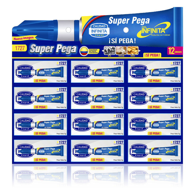 Super pega Infinita en display – INFINITA